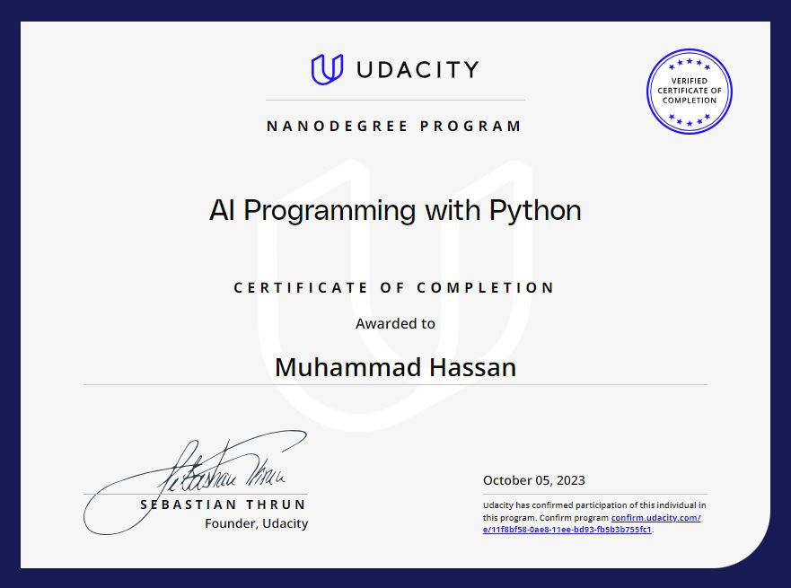 Muhammad Hassan on LinkedIn: I have earned a certification in AI ... Muhammad Hassan on LinkedIn: I have earned a certification in AI ...