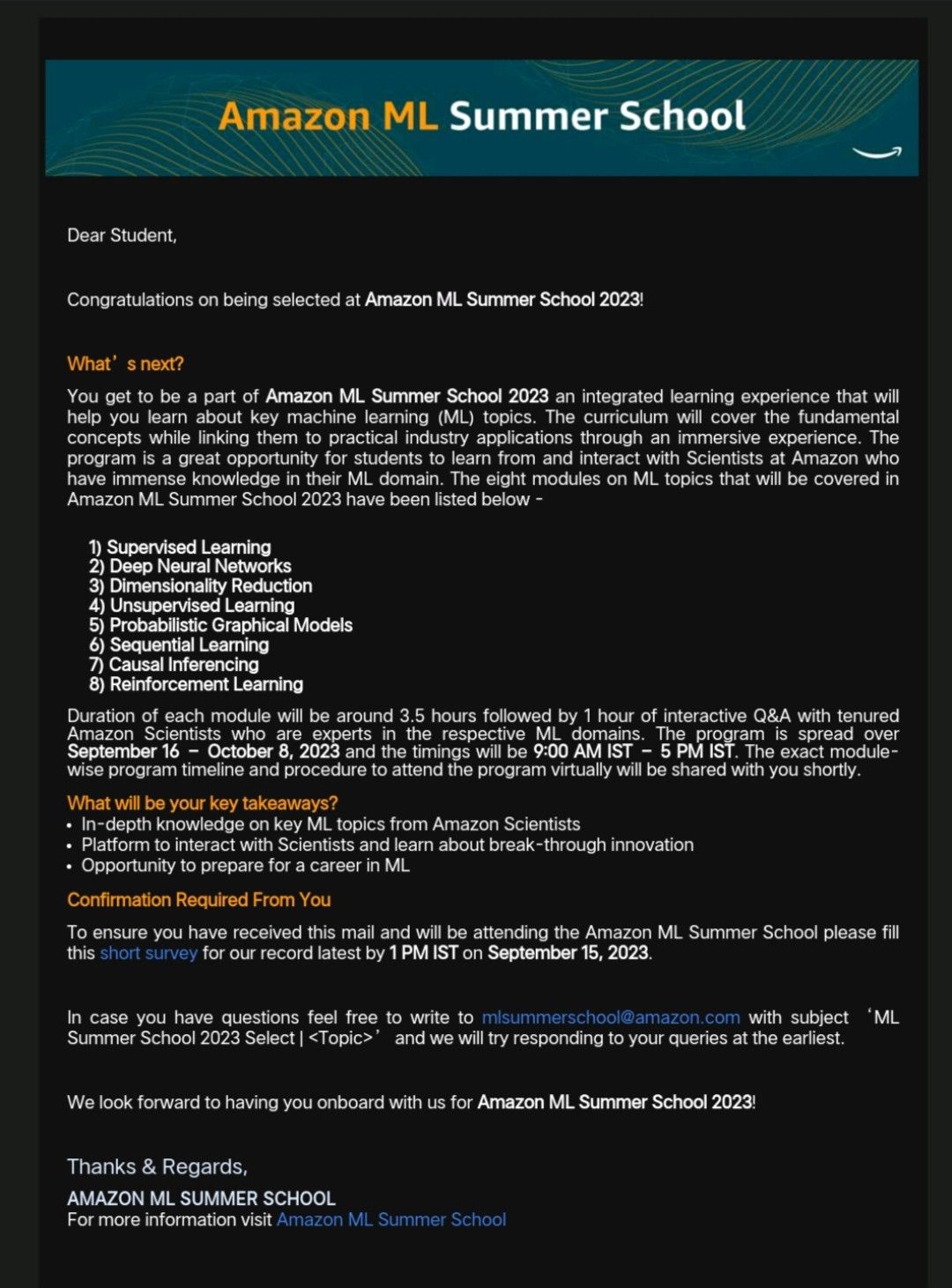 Akshara Sharma on LinkedIn: #amazonmlsummerschool #machinelearning #ai ... Akshara Sharma on LinkedIn: #amazonmlsummerschool #machinelearning #ai ...