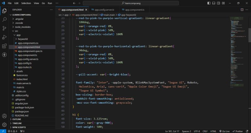 Umair Raaz on LinkedIn: Transitioning from React to Angular! Just ... Umair Raaz on LinkedIn: Transitioning from React to Angular! Just ...