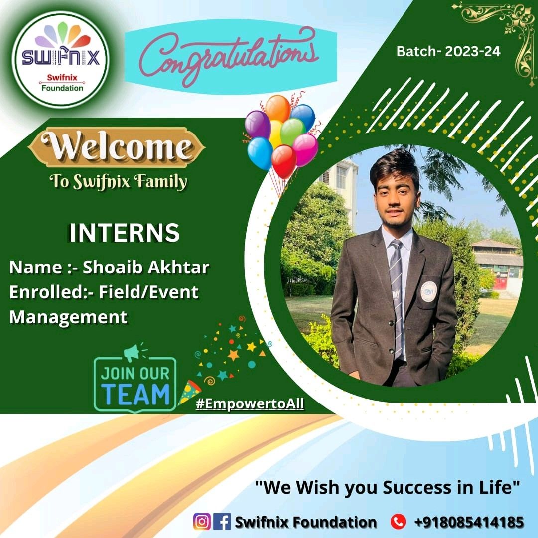 shoaib akhtar on LinkedIn: I have completed an internship of Field ... shoaib akhtar on LinkedIn: I have completed an internship of Field ...