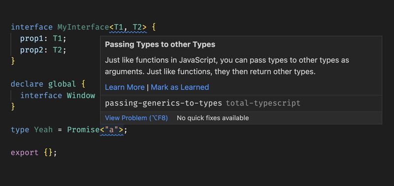 Talha Balaj on LinkedIn: #typescript #dx #javascript #learncoding Talha Balaj on LinkedIn: #typescript #dx #javascript #learncoding