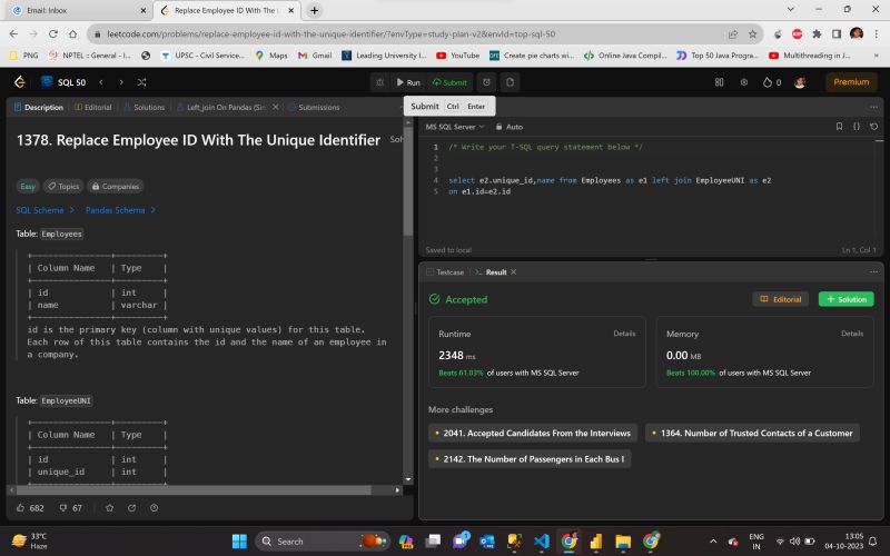 Rajvir Kumar on LinkedIn: #sql #leetcode #dataanalytics # ... Rajvir Kumar on LinkedIn: #sql #leetcode #dataanalytics # ...