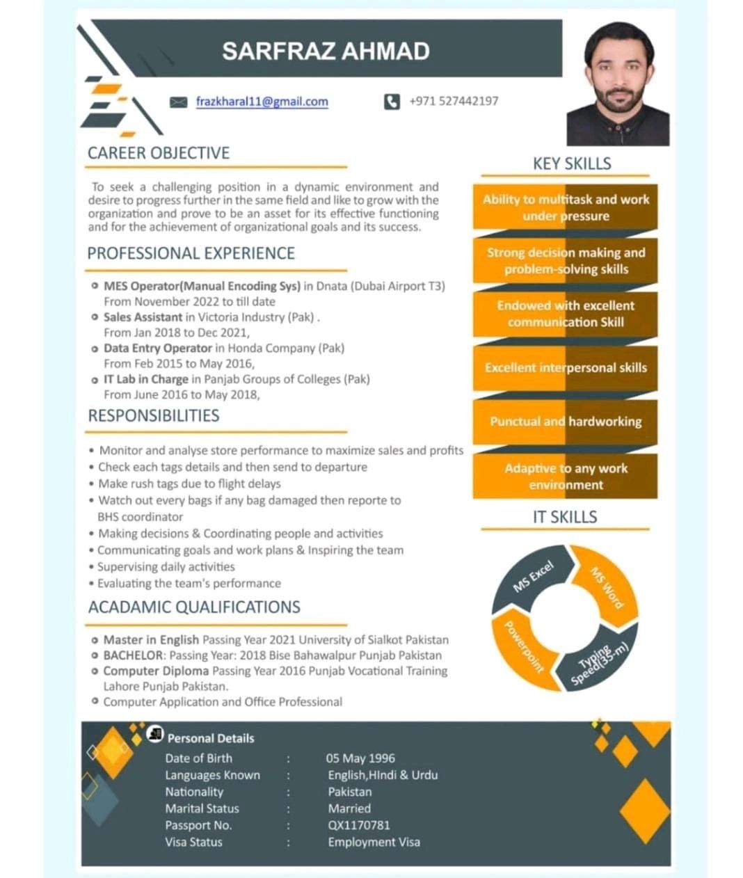 Sarfraz Ahmad on LinkedIn: Hi everyone, My name is sarfraz Ahmad .i ... Sarfraz Ahmad on LinkedIn: Hi everyone, My name is sarfraz Ahmad .i ...