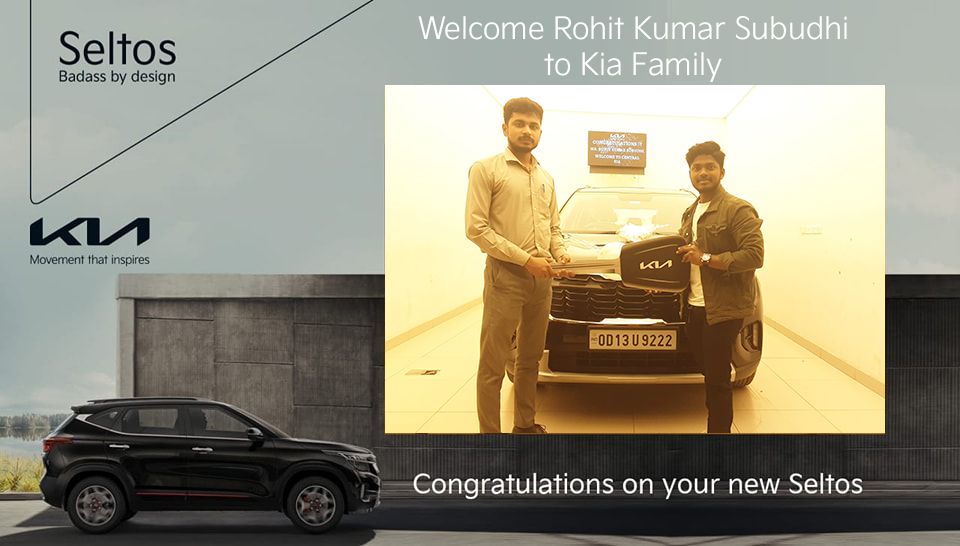 Central Kia on LinkedIn: Dear ROHIT KUMAR SUBUDHI, Thank you for ... Central Kia on LinkedIn: Dear ROHIT KUMAR SUBUDHI, Thank you for ...