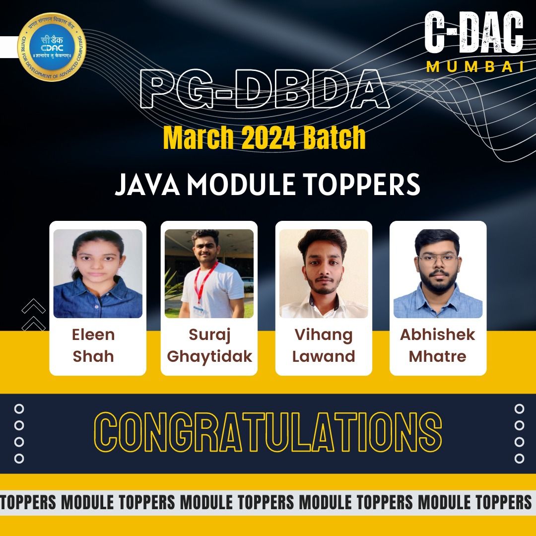 Suraj Ghaytidak on LinkedIn: #java #oop #cdac #bigdataanalytics # ... Suraj Ghaytidak on LinkedIn: #java #oop #cdac #bigdataanalytics # ...