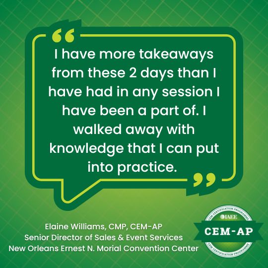 Jennifer Potter, CEM posted on LinkedIn Jennifer Potter, CEM posted on LinkedIn