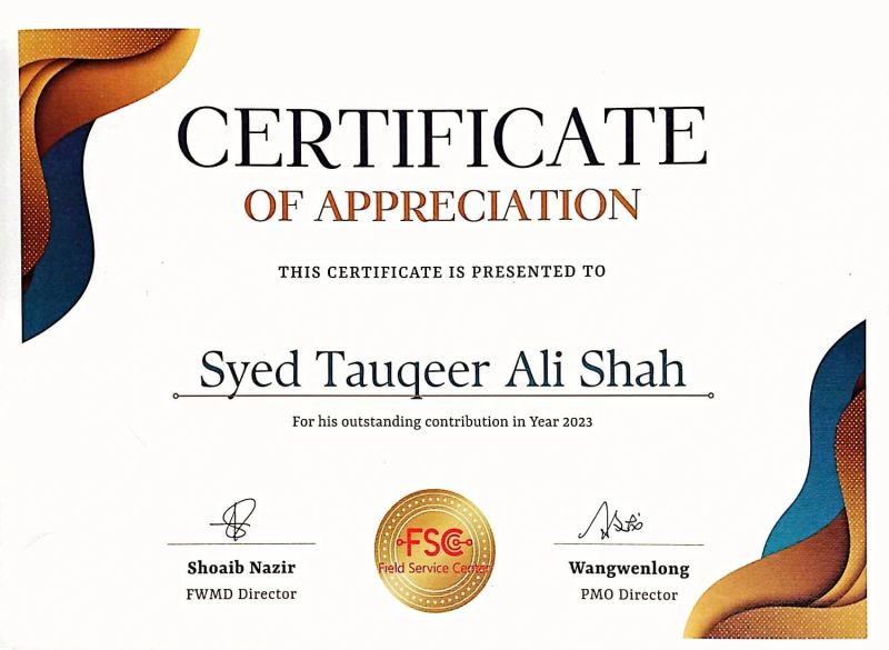 Syed Tauqeer Ali Shah posted on LinkedIn Syed Tauqeer Ali Shah posted on LinkedIn