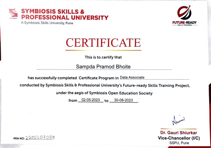 Sampda Bhoite on LinkedIn: #datascience #machinelearning #aws #bigdata ... Sampda Bhoite on LinkedIn: #datascience #machinelearning #aws #bigdata ...