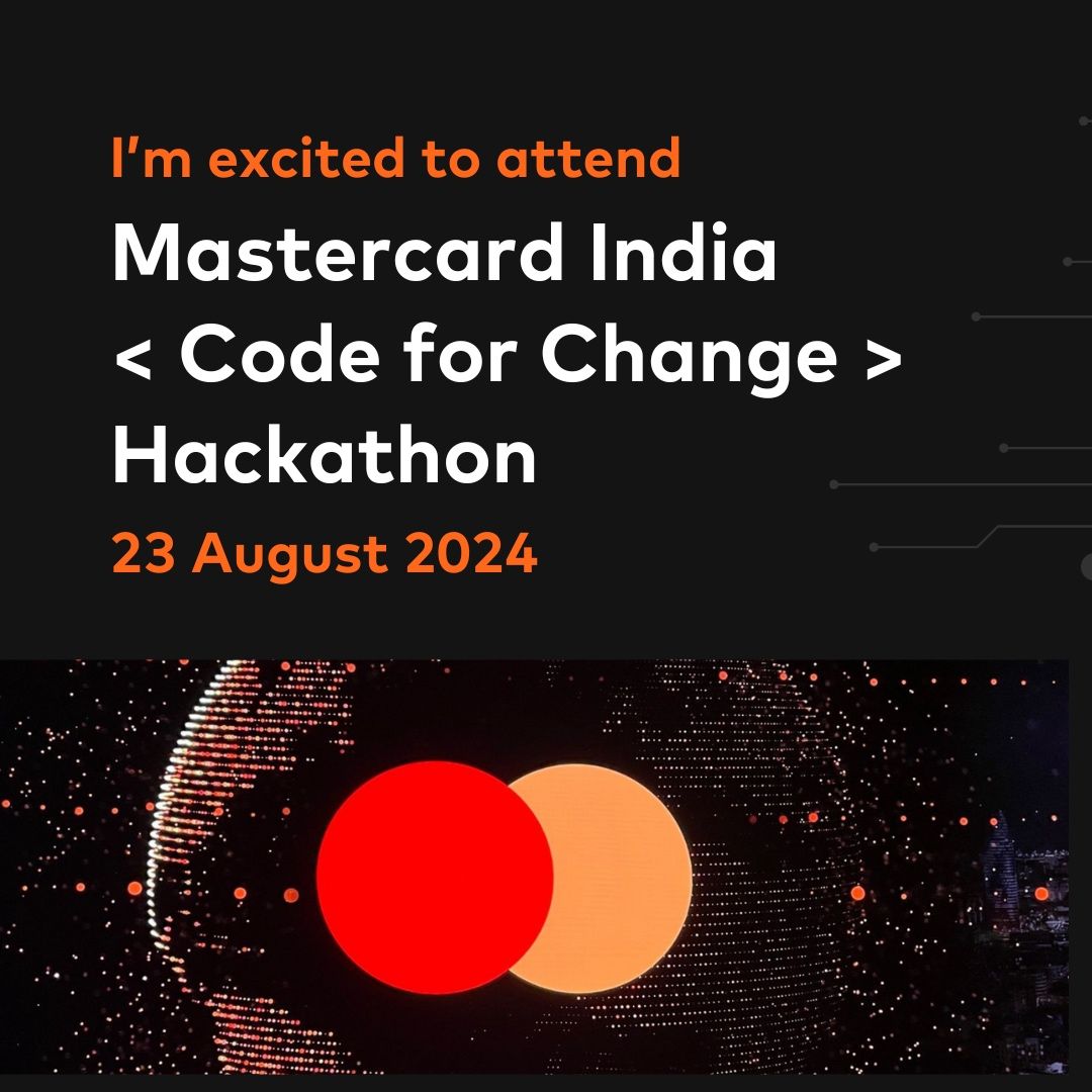Unnati Rathi on LinkedIn: #codeforchange #mastercard #hackathon # ... Unnati Rathi on LinkedIn: #codeforchange #mastercard #hackathon # ...