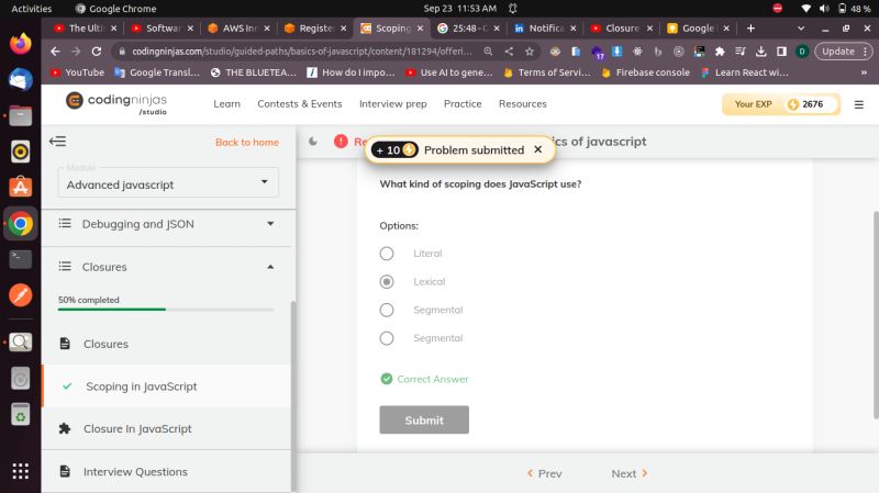 Deepak Prajapat on LinkedIn: javascript MCQ Deepak Prajapat on LinkedIn: javascript MCQ