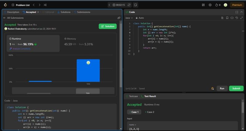 Reshmi Chakraborty on LinkedIn: #leetcode #coding #problemsolving # ... Reshmi Chakraborty on LinkedIn: #leetcode #coding #problemsolving # ...