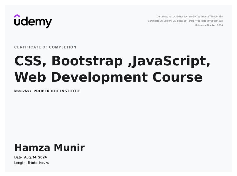 Hamza Munir on LinkedIn: #webdevelopment #css #bootstrap #javascript # ... Hamza Munir on LinkedIn: #webdevelopment #css #bootstrap #javascript # ...
