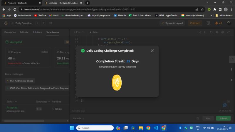 Ayush Srivastav on LinkedIn: #100daysofcodechallenge #gfg #leetcode # ... Ayush Srivastav on LinkedIn: #100daysofcodechallenge #gfg #leetcode # ...