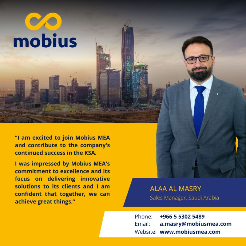 Mobius MEA on LinkedIn: We are delighted to welcome Mr. Alaa Masry to ... Mobius MEA on LinkedIn: We are delighted to welcome Mr. Alaa Masry to ...