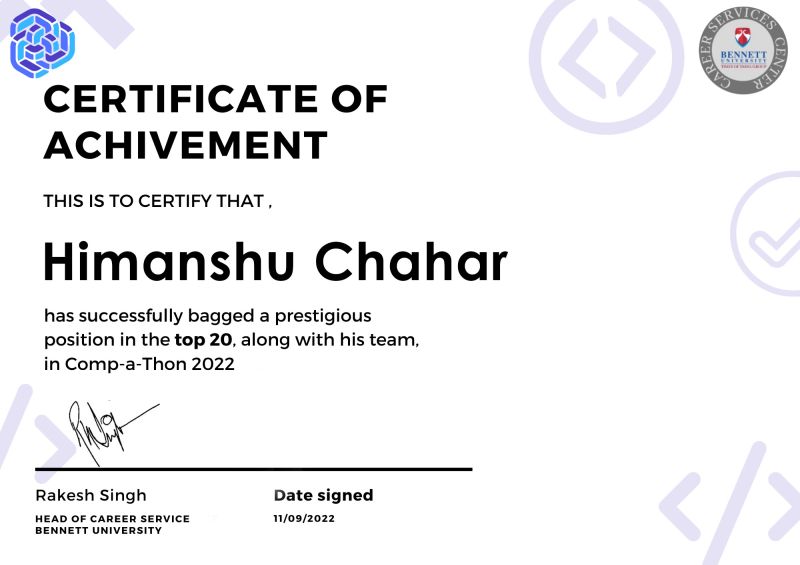 Himanshu Chahar on LinkedIn: 🚀 Exciting News! 🚀 I'm thrilled to share ... Himanshu Chahar on LinkedIn: 🚀 Exciting News! 🚀 I'm thrilled to share ...