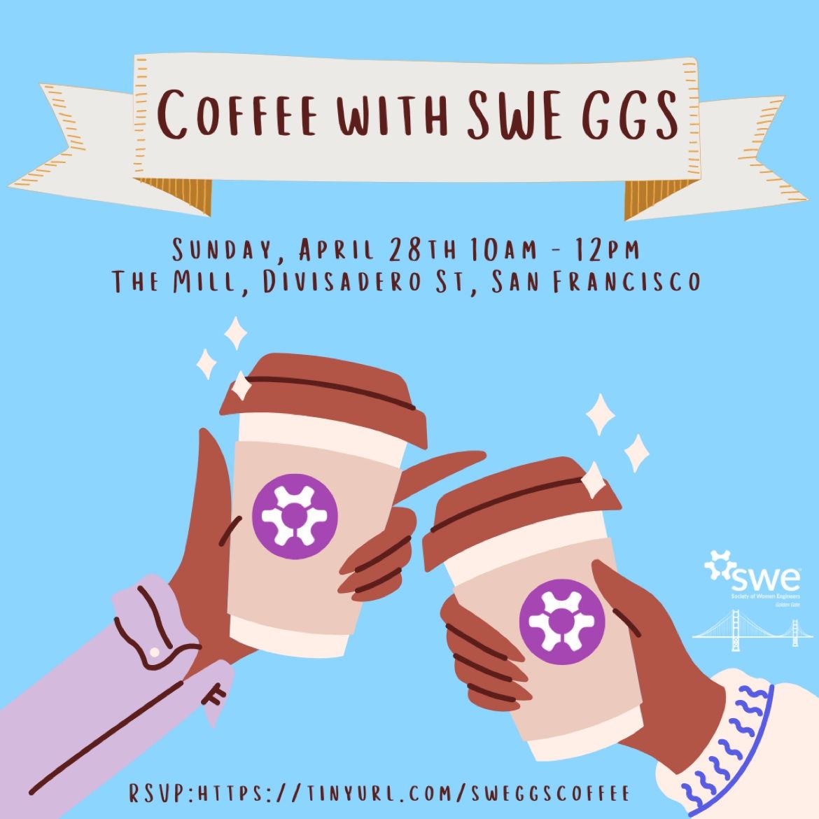 SWE Golden Gate on LinkedIn: Come meet up with SWE GGS's president and ... SWE Golden Gate on LinkedIn: Come meet up with SWE GGS's president and ...