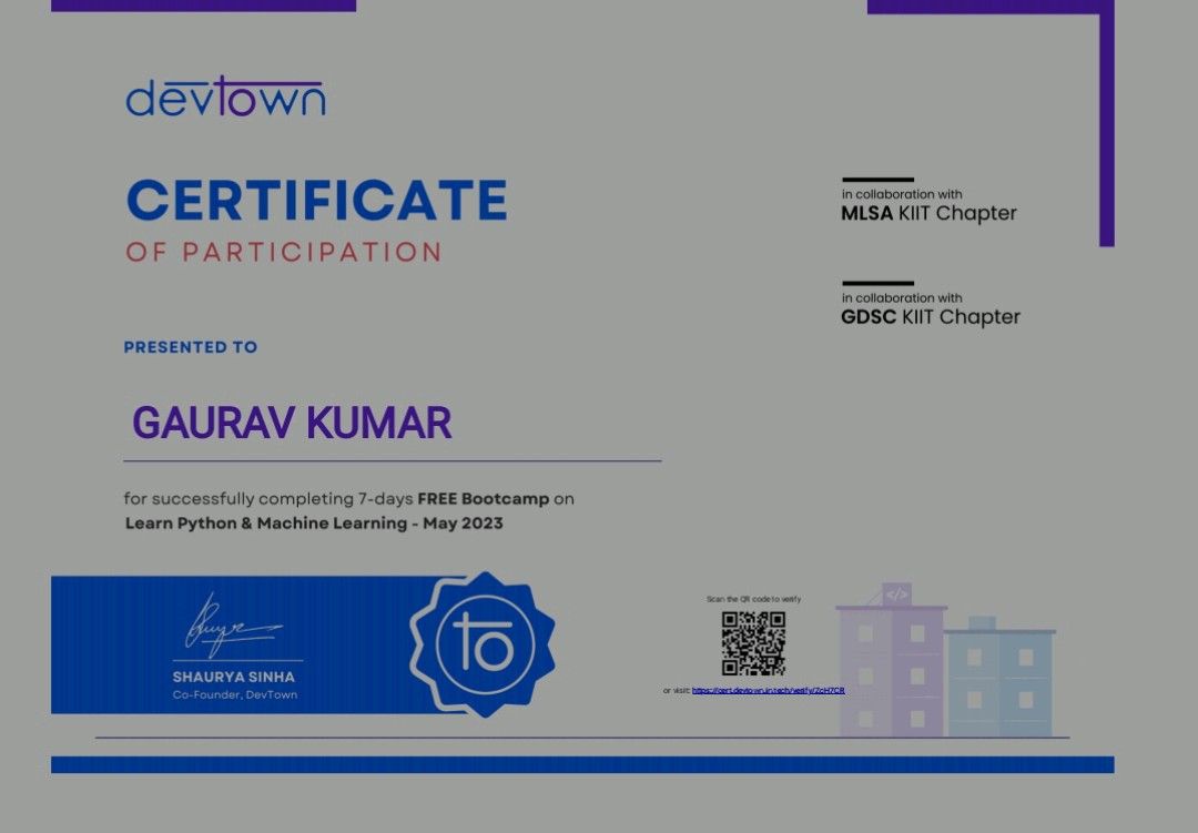 Gaurav Tanuj on LinkedIn: #devtown Gaurav Tanuj on LinkedIn: #devtown