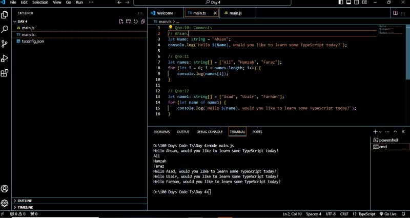 Muhammad Ahsan on LinkedIn: #100daysofcodingchallenge #typescript # ... Muhammad Ahsan on LinkedIn: #100daysofcodingchallenge #typescript # ...