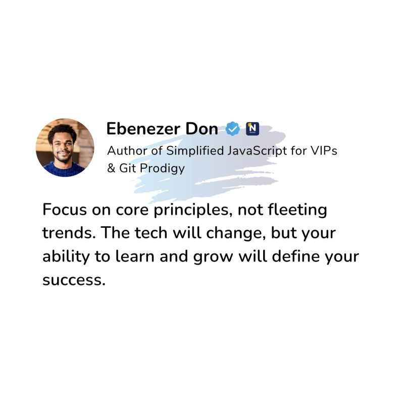 Ebenezer Don on LinkedIn: #softwareengineering #programming #javascript Ebenezer Don on LinkedIn: #softwareengineering #programming #javascript