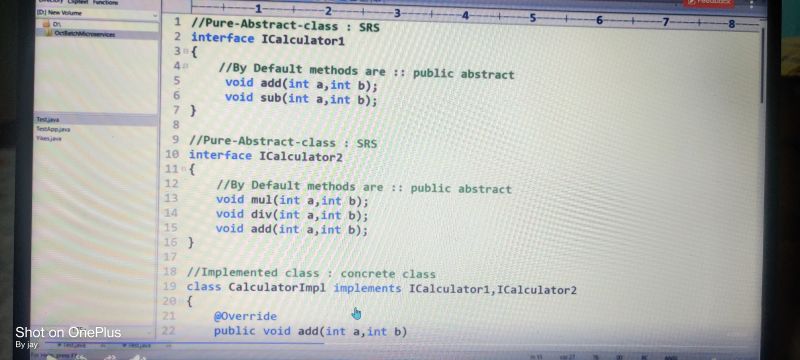 Jay Sahu on LinkedIn: #java #polymorphism #interfaces #programming Jay Sahu on LinkedIn: #java #polymorphism #interfaces #programming