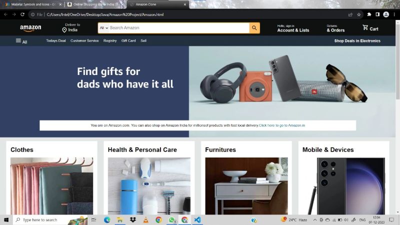 Sahil Ehsan on LinkedIn: I've successfully developed a Amazon.com clone ... Sahil Ehsan on LinkedIn: I've successfully developed a Amazon.com clone ...