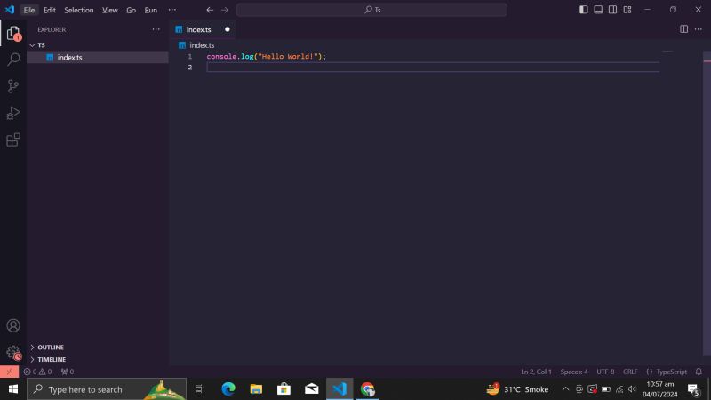 Farhan Yaseen on LinkedIn: #coding #javascript #typescript #helloworld ... Farhan Yaseen on LinkedIn: #coding #javascript #typescript #helloworld ...