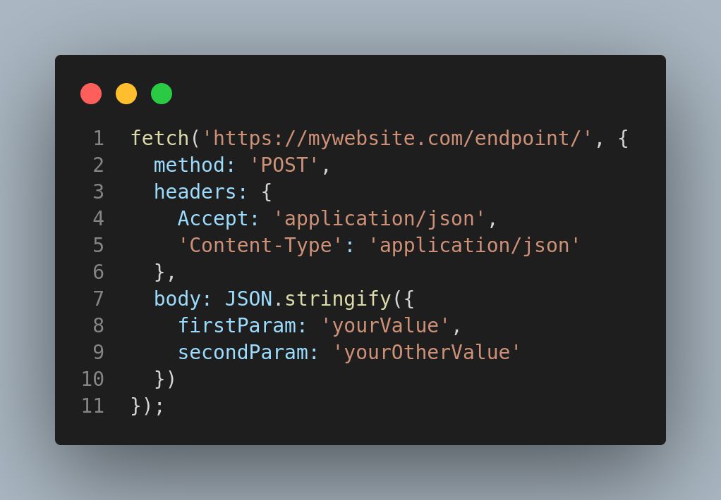 Mohammed Raida on LinkedIn: Send HTTP request in React using Fetch The ... Mohammed Raida on LinkedIn: Send HTTP request in React using Fetch The ...