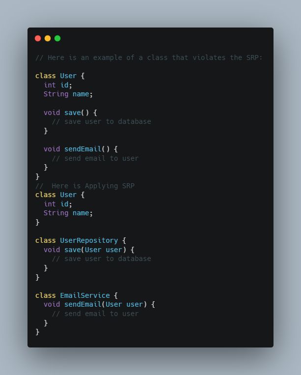 Why SRP matters in Flutter | Reham Ali posted on the topic | LinkedIn Why SRP matters in Flutter | Reham Ali posted on the topic | LinkedIn