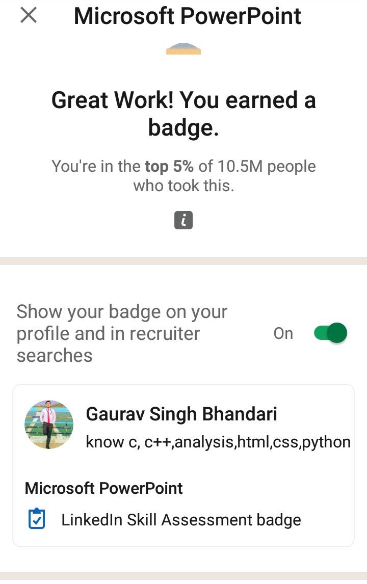 Gaurav Singh Bhandari on LinkedIn: power point Gaurav Singh Bhandari on LinkedIn: power point