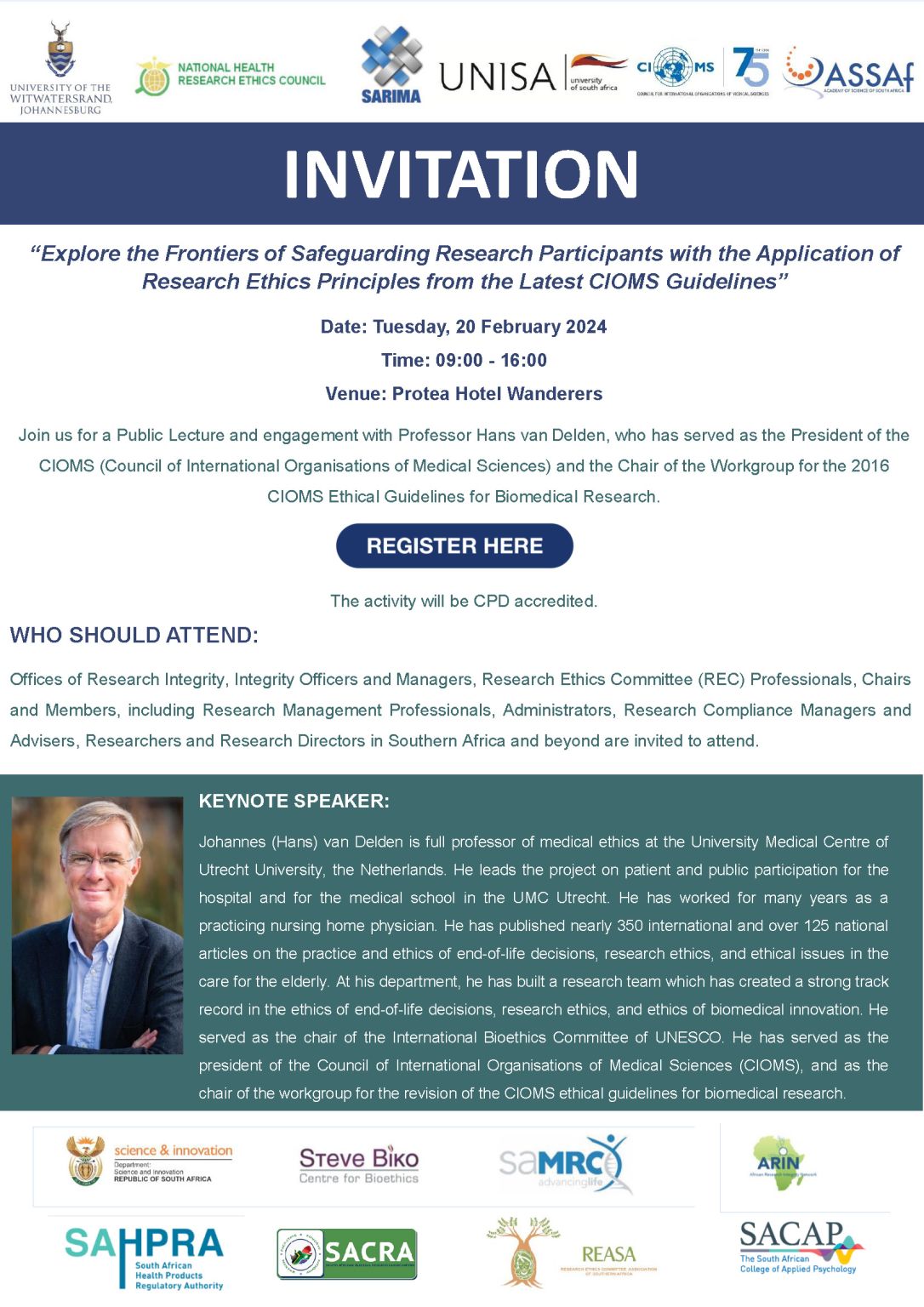 Southern African Research and Innovation Management Association (SARIMA ... Southern African Research and Innovation Management Association (SARIMA ...