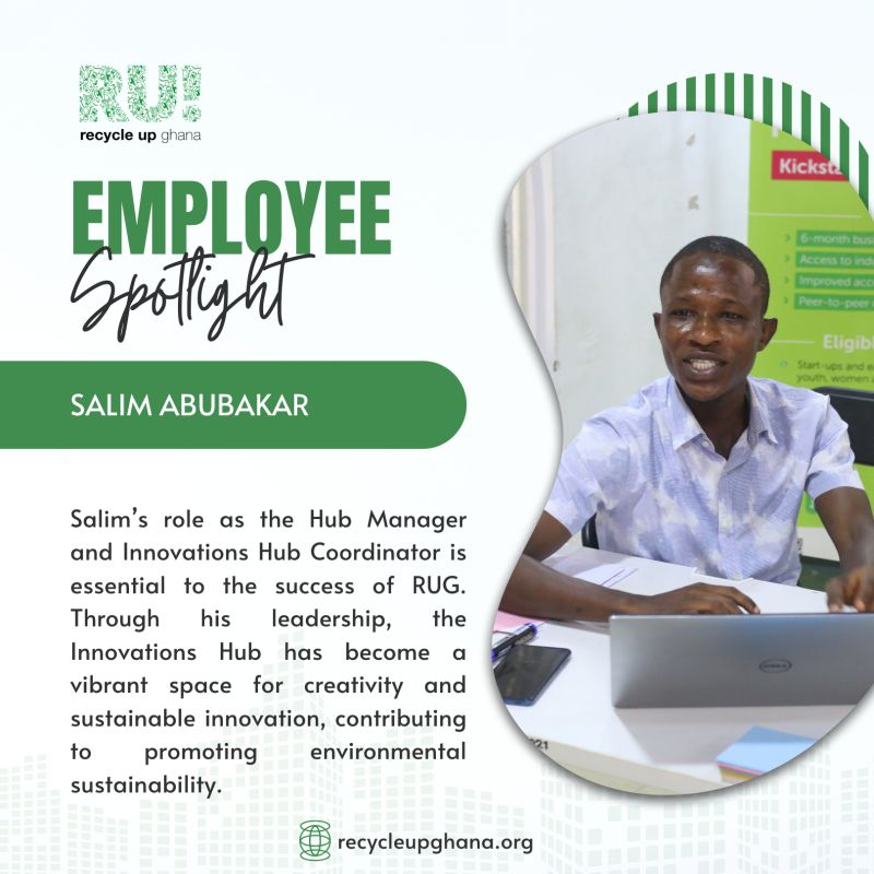 Recycle Up! Ghana on LinkedIn: #employeespotlight #recycleupghana # ... Recycle Up! Ghana on LinkedIn: #employeespotlight #recycleupghana # ...