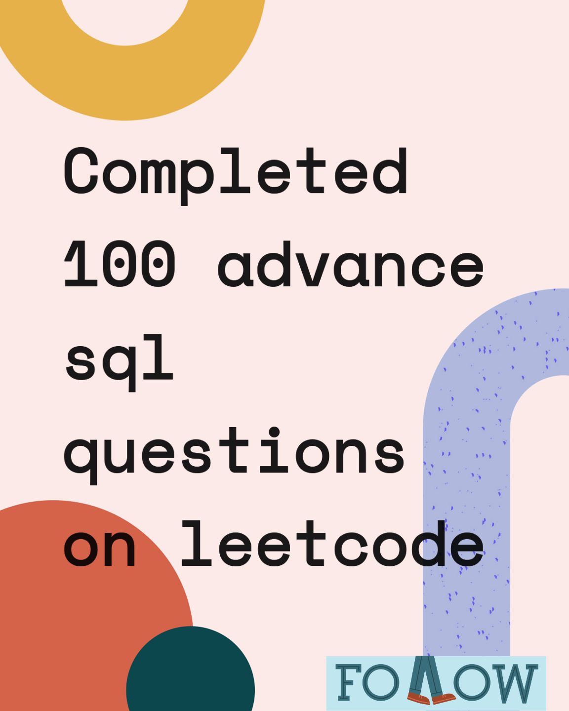 Adarsh G. on LinkedIn: completed 100 advance SQL questions on leetcode Adarsh G. on LinkedIn: completed 100 advance SQL questions on leetcode