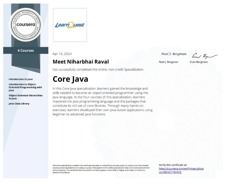 Meet Raval on LinkedIn: #javaprogramming #learninganddevelopment Meet Raval on LinkedIn: #javaprogramming #learninganddevelopment