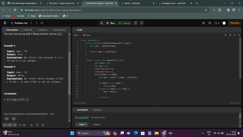 Mayank Chandratre on LinkedIn: #dsa #java #dsawithkunal #dsajourney Mayank Chandratre on LinkedIn: #dsa #java #dsawithkunal #dsajourney