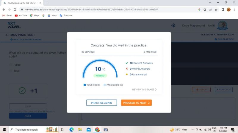 Akriti Srivastav on LinkedIn: #nxtwave #ccbp #ccbpian #python #coding # ... Akriti Srivastav on LinkedIn: #nxtwave #ccbp #ccbpian #python #coding # ...