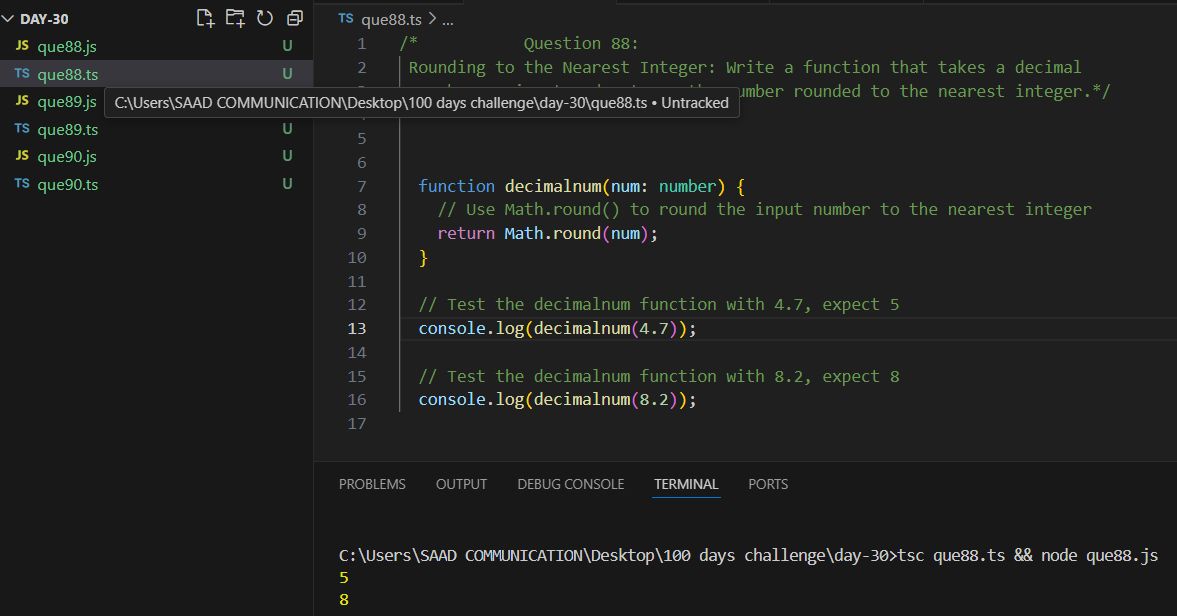 Rubi Abid on LinkedIn: #100daysofcode #typescript #javascript # ... Rubi Abid on LinkedIn: #100daysofcode #typescript #javascript # ...