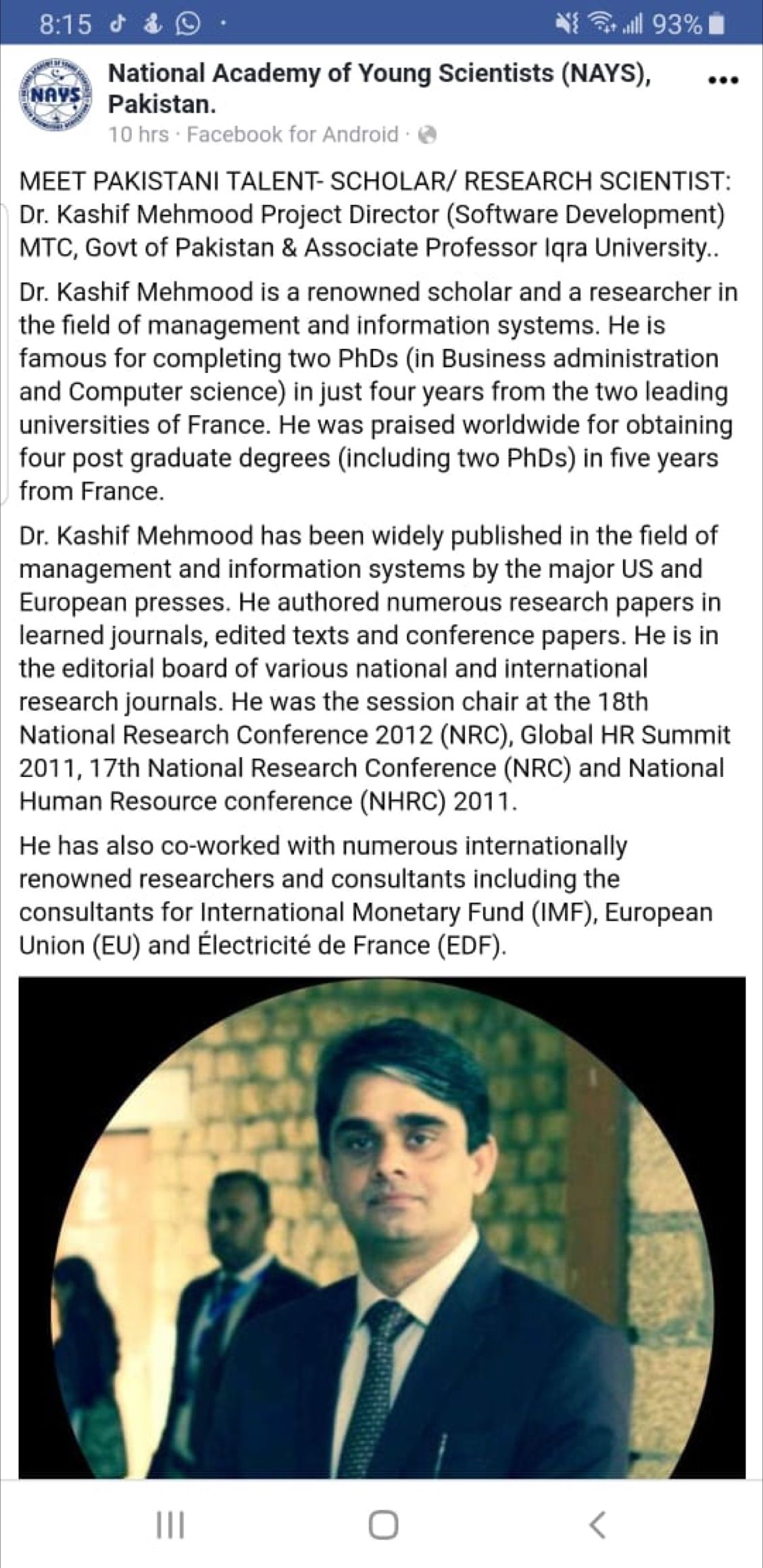 Dr. Kashif Mehmood on LinkedIn: #throwback #nayspakistan # ... Dr. Kashif Mehmood on LinkedIn: #throwback #nayspakistan # ...