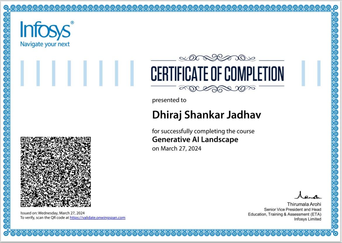 Dhiraj Jadhav on LinkedIn: #generativeai #artificialintelligence # ... Dhiraj Jadhav on LinkedIn: #generativeai #artificialintelligence # ...