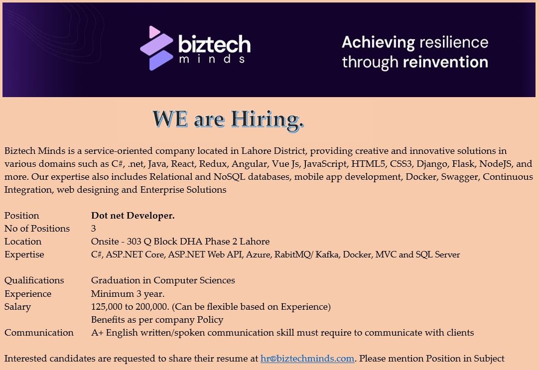 Waqar Hussain on LinkedIn: Biztech Minds is a platform for ... Waqar Hussain on LinkedIn: Biztech Minds is a platform for ...