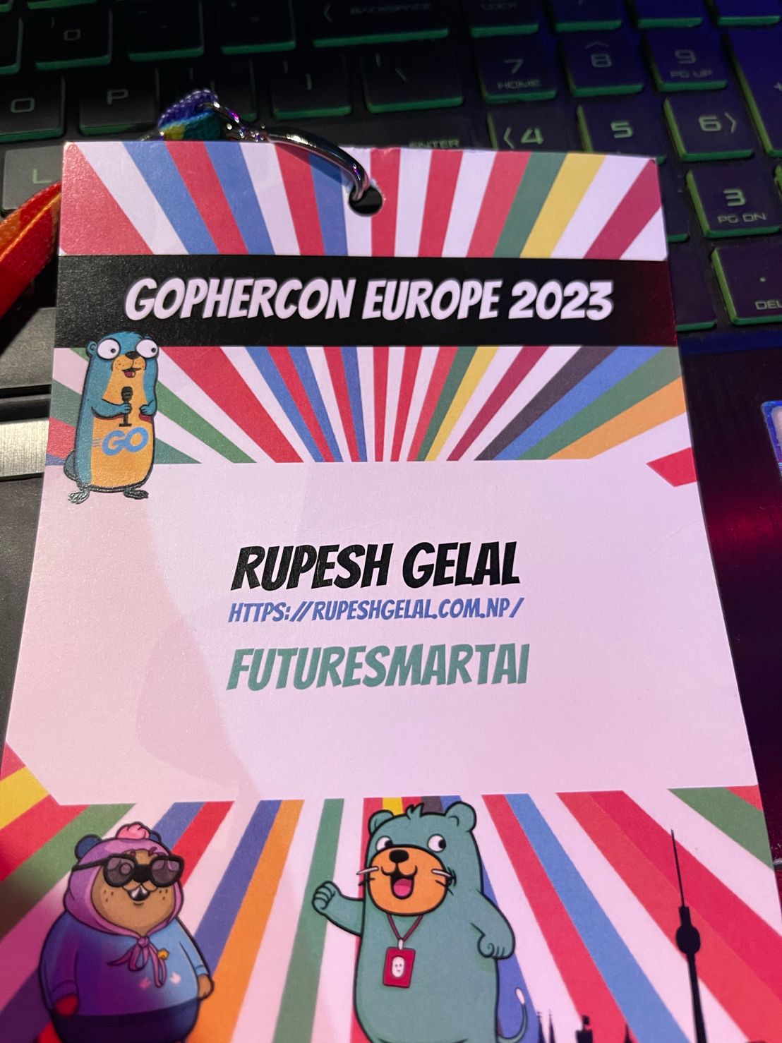 Rupesh Gelal on LinkedIn: #gophercon #golang #gopher Rupesh Gelal on LinkedIn: #gophercon #golang #gopher