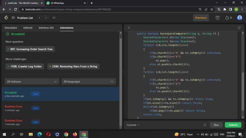 Mitun kumar Sahu on LinkedIn: #day61 #leetcode #leetcode2023 # ... Mitun kumar Sahu on LinkedIn: #day61 #leetcode #leetcode2023 # ...