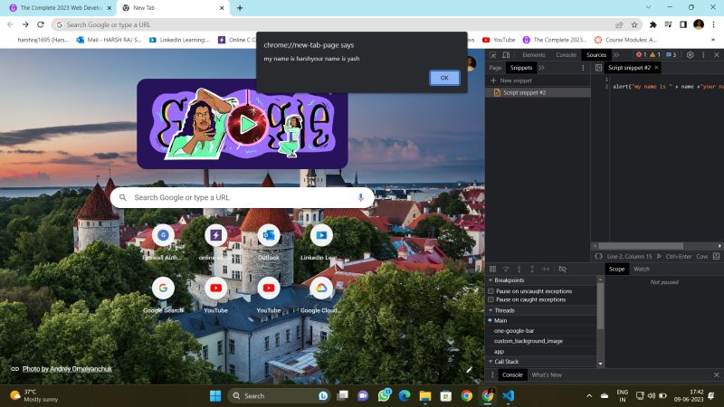 Harsh Raj Singh on LinkedIn: #learning #javascript #growing Harsh Raj Singh on LinkedIn: #learning #javascript #growing