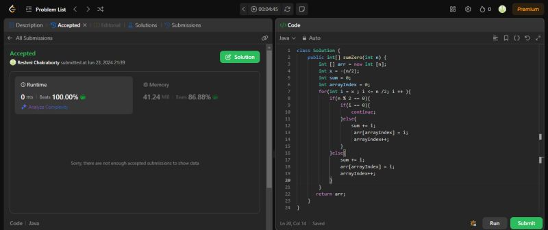 Reshmi Chakraborty on LinkedIn: #leetcode #coding #problemsolving # ... Reshmi Chakraborty on LinkedIn: #leetcode #coding #problemsolving # ...