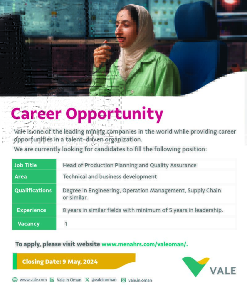 Faisal Al Ghaithi, Assoc. CIPD on LinkedIn: Leadership opportunity at ... Faisal Al Ghaithi, Assoc. CIPD on LinkedIn: Leadership opportunity at ...