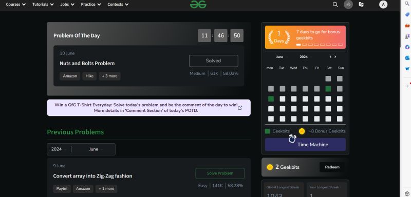 Akash Chaudhary on LinkedIn: #geeksforgeeks #problemsolving #algorithms ... Akash Chaudhary on LinkedIn: #geeksforgeeks #problemsolving #algorithms ...