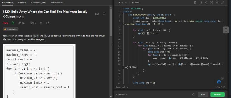 Day 13 of 98 days DSA problem solving challenge | Dolly J posted on the ... Day 13 of 98 days DSA problem solving challenge | Dolly J posted on the ...