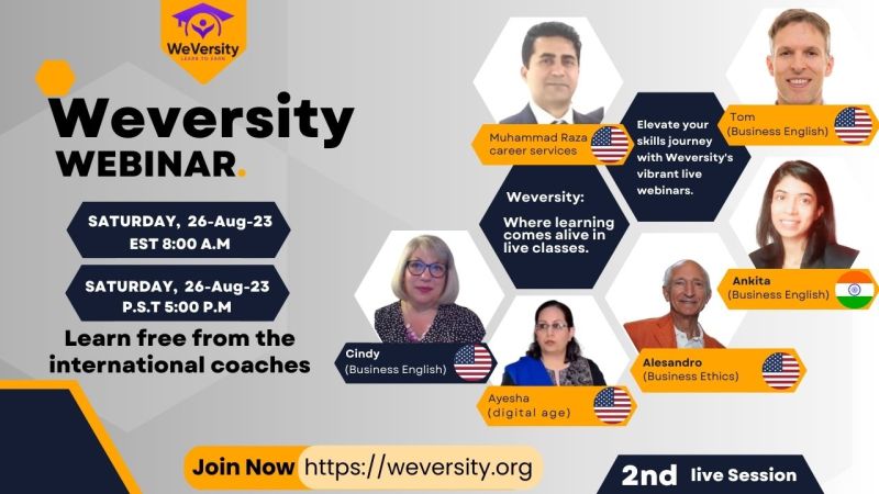 Muhammad Shahab on LinkedIn: #weverstiywebinar #globallearning # ... Muhammad Shahab on LinkedIn: #weverstiywebinar #globallearning # ...