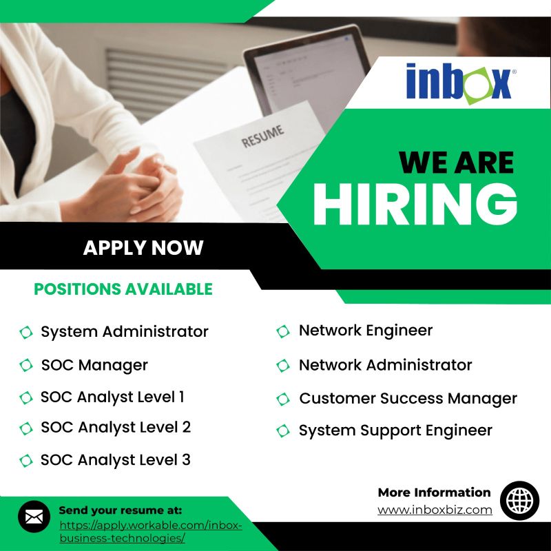 Inbox Business Technologies on LinkedIn: #hiring #inbox #technology # ... Inbox Business Technologies on LinkedIn: #hiring #inbox #technology # ...