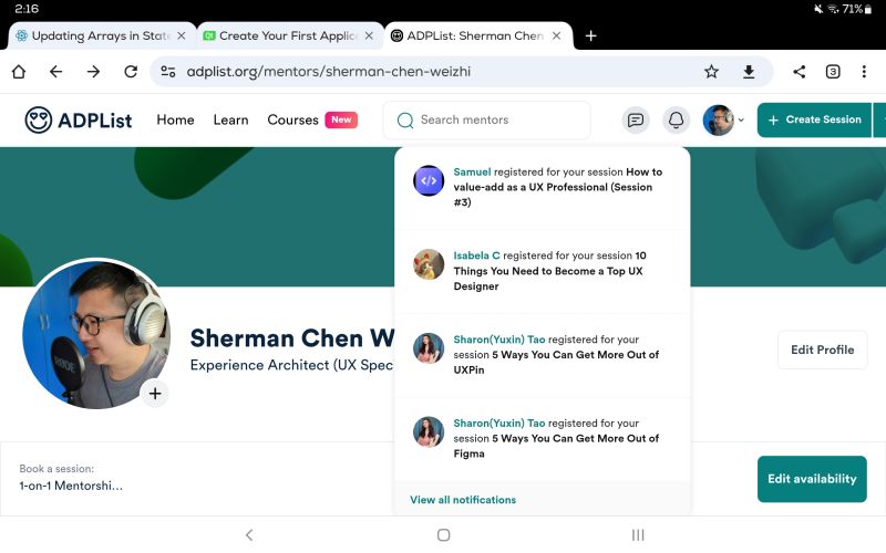 How to be a successful UX Designer with #adplist.org | Weizhi Chen ... How to be a successful UX Designer with #adplist.org | Weizhi Chen ...