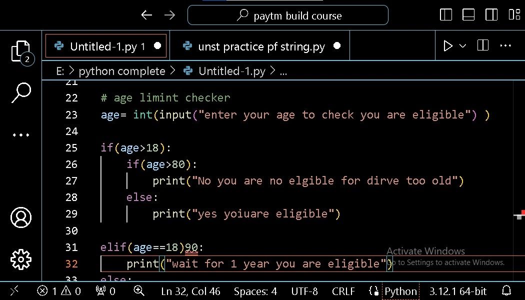 Sumit Patil on LinkedIn: #python #dsa #continuouslearning #codingjourney Sumit Patil on LinkedIn: #python #dsa #continuouslearning #codingjourney